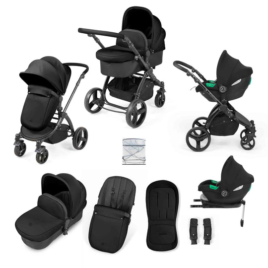 Stomp Urban City Pram with ISOFIX Base – Ickle Bubba