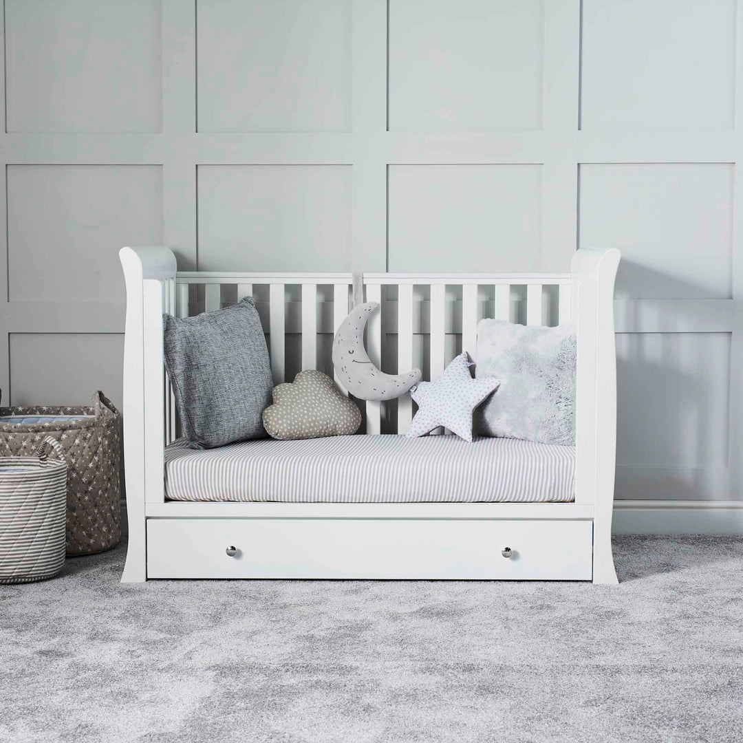Snowdon Mini Sleigh Cot Bed | Furniture | Ickle Bubba